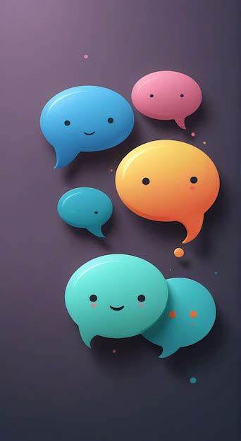 A Colorful Bubble With The Word Bubble On It Premium Ai Generated Image