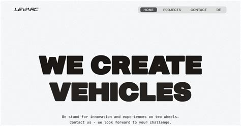 Levarc Engineering Gmbh Innovation On Two Wheels