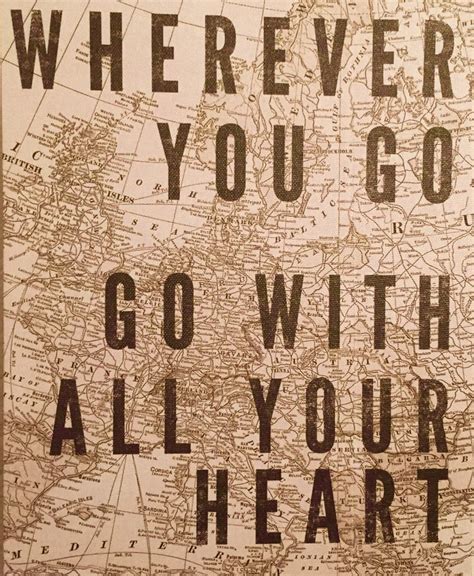 Passion Purpose Inspirational Quotes Map