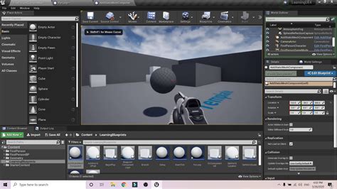 משתנים Unreal Engine 4 Add Static Mesh Component Youtube