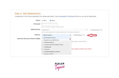 s3 bucket policy scaler topics