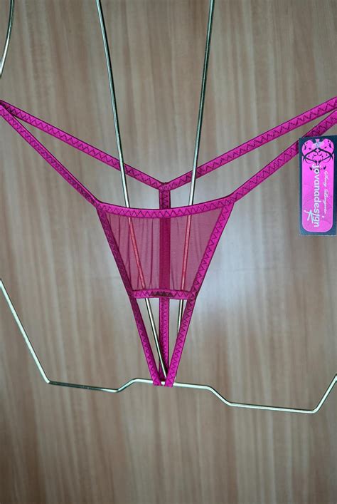 Open Front String Vine See Through Mesh Extreme Mens Ouvert See Thru