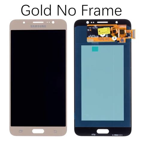 ORIGINAL Super AMOLED LCD For SAMSUNG Galaxy J7 2016 LCD Display J710 J710F Touch Screen For