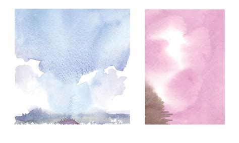 Premium Vector Watercolor Background Template