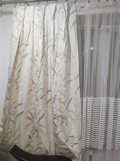 Штора гардина с лилиями — цена 370 грн в каталоге Шторы Купить товары ...