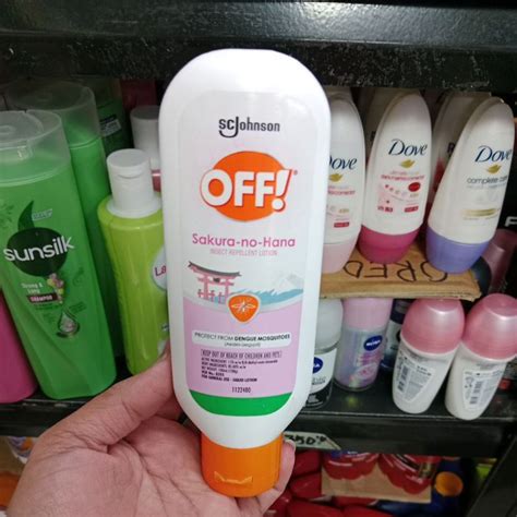 Off Lotion Sakura No Hana Insect Repellent Shopee Philippines