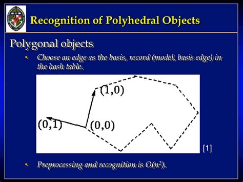 ppt geometric hashing a general and efficient model based recognition scheme powerpoint