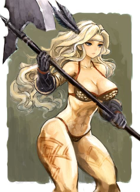 Amazon Dragon S Crown Drawn By Hiro Danbooru