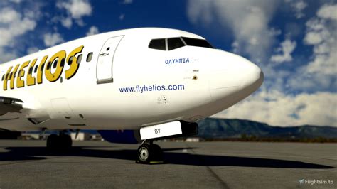 [4k][737 600] Helios Airways 5b Dby Olympia Para Microsoft Flight Simulator Msfs