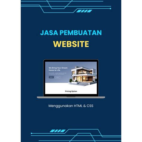 Jual Jasa Pembuatan Website Murah Tugas Sekolah Company Profile Landing Page Html And Css