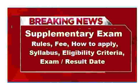 Icse Isc Supplementary 2023 24 Rules Fee Syllabus Exam Result Date Icsehelp