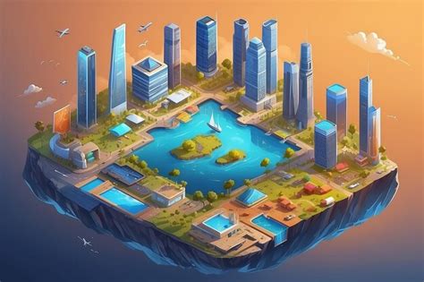 Premium AI Image Features Overview Concept Illustration