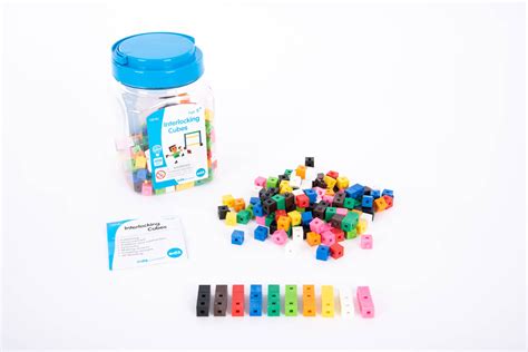 1cm Interlocking Cubes Jar Gr R 3 Brite Idea