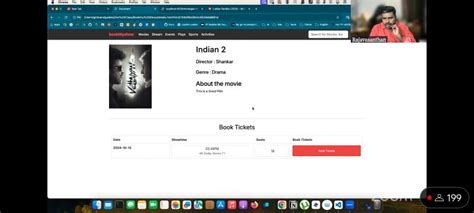 Webdevelopment Bookmyshowclone Guvi Learnwithguvi Masterclass Html Css Javascript