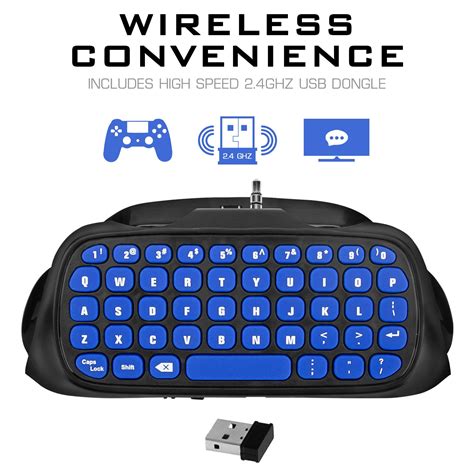 Surge Ps4 Controller Keyboard Chatpad Playstation 4 Ps4 Controller