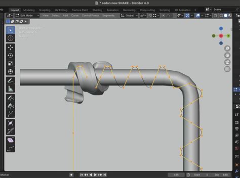 Subdivision Surface How To Smooth Subdivide A Bézier Curve Without