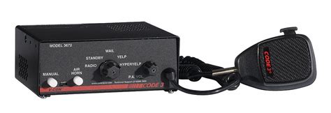 Code 3 Electronic Siren Compact 200w 13d6153672s Grainger