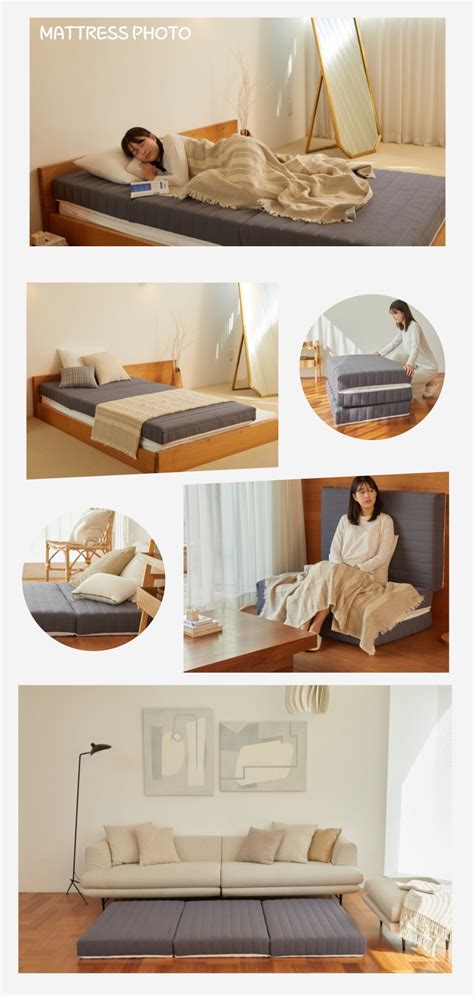 토퍼 3단 접이식 매트리스 마약 접는 바닥 단단한 토퍼 14cm 3colorsmsssq 예쁜템들 모여사는 오늘의집 스토어