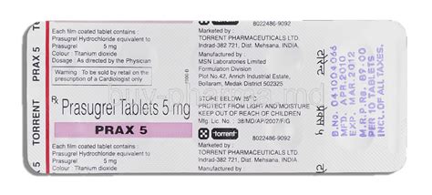 Buy Prasugrel Online
