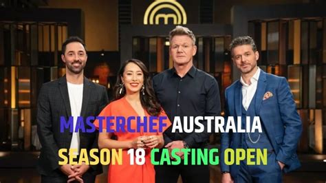 Masterchef Australia 2026 Season 18 Premiere Date Cast Spoiler Schedule