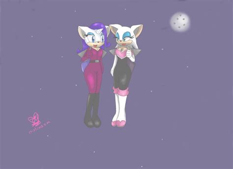 Rarity And Rouge The Bat By Amy Rosse On Deviantart