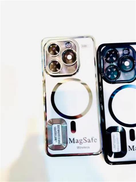 Tecno Spark Spark C Back Cover Luxury D Plating Soft Case MAG Safe Design Tecno