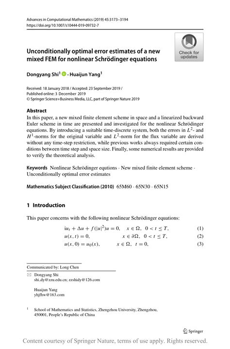 Unconditionally Optimal Error Estimates Of A New Mixed Fem For Nonlinear Schrödinger Equations