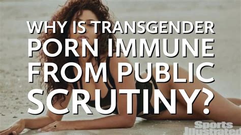 Why Is Transgender Porn Immune From Public Scrutiny With Genevieve Gluck