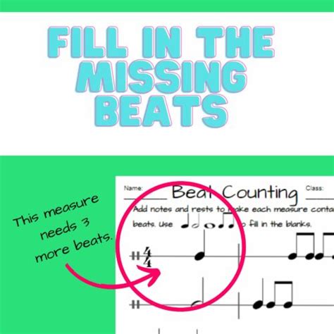 Beat Counting Worksheet Set Made By Teachers