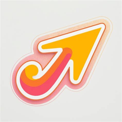 Fun Up Arrow Icon Set Premium Ai Generated Image