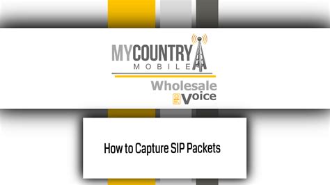 How To Capture Sip Packets Wholesale Voice