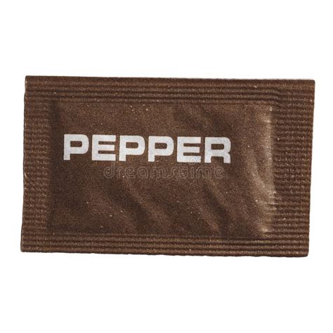 Single Dose Salt And Pepper Sachet Stock Image Image Of Table Food 261584843