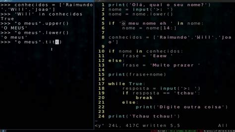 Aula 7 Python Chatbot Métodos Das Strings Upper Lower Title