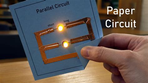 Paper Circuit Physics Experiment Paper Circuits Paper Circuits