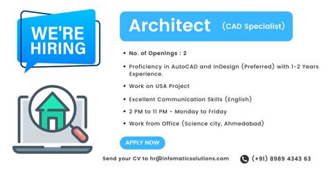 Infomatic Solutions On Linkedin Hiring Vacancy Overseas Jobvacancy