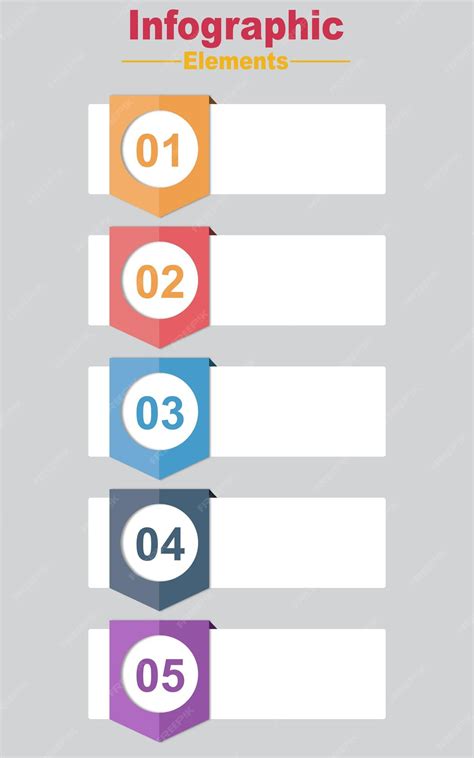 Premium Vector Buisness Infographic Elements Vector Design Flowchart
