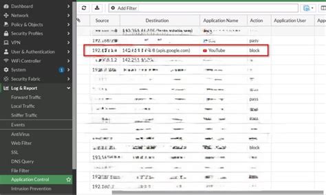 Technical Tip How To Block Particular Application Fortinet Community