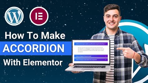How To Make Accordion Elementor Design In Wordpress Elementor Website Free Youtube
