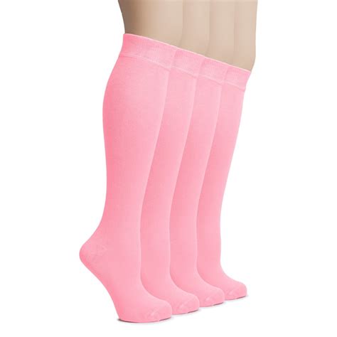 Hugh Ugoli Womens Bamboo Knee High Socks Comfort Seam Long Dress