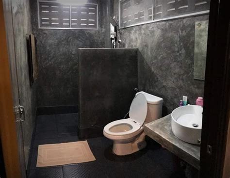 รวม 31 ไอเดีย “ห้องน้ำสไตล์ Loft” เผยเสน่ห์ปูนเปลือยแบบดิบๆ สวยและประหยัด