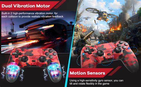 Hiyuky Ps4 Controller Wireless For Ps4 Slim Pro Pc With 3 5mm Audio Jack Dual