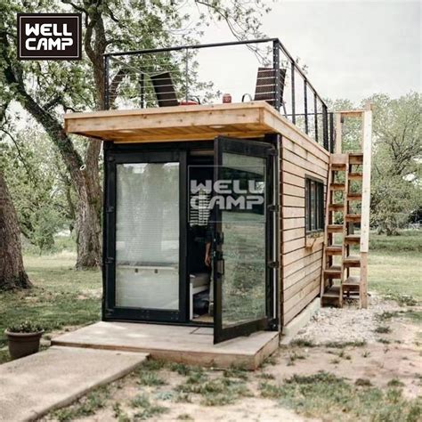 High Performance Resort Hotel Shipping Tiny House Flat Pack Portable