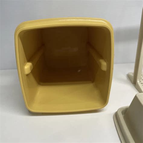 Tupperware Beetroot Container Retro Pick A Deli With Strainer Harvest