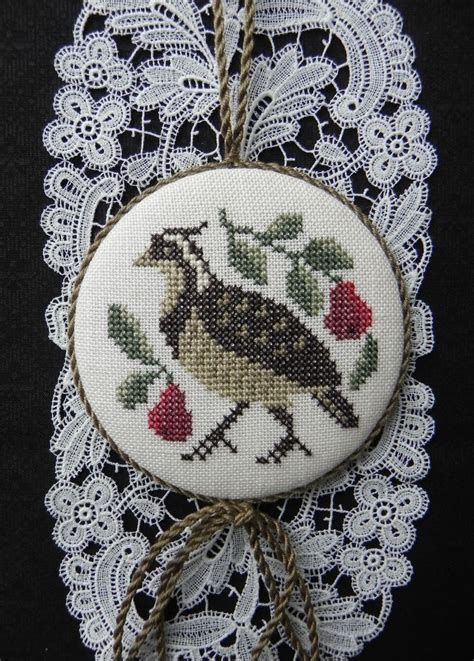 Prairie Schooler Partridge In A Pear Tree Cross Stitch Pattern