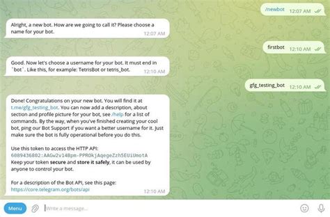 keyboard buttons in telegram bot using python geeksforgeeks