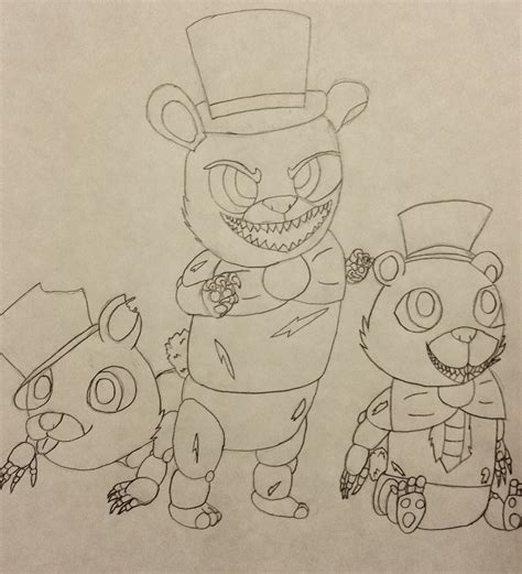 Freddles Sketch By Mlgpirate01 On Deviantart