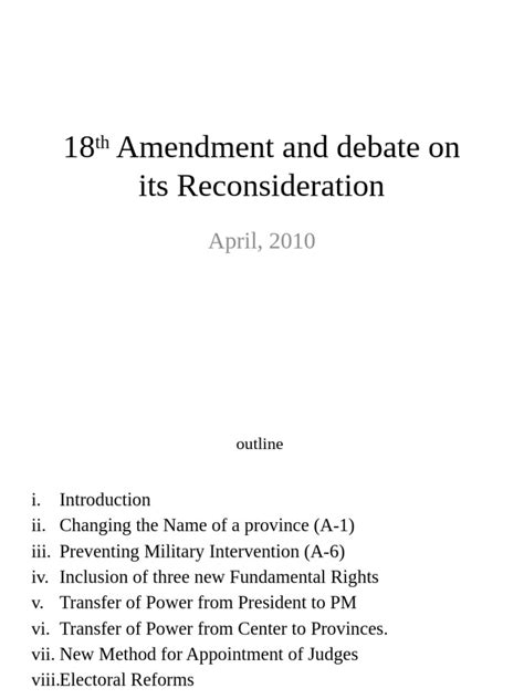 18th Amendment Pdf Judge Presidents Of The United States