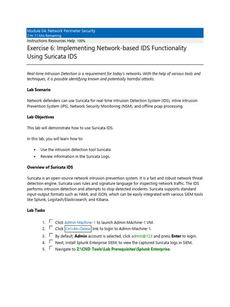 46 Implementing Network Based Ids Functionality Using Suricata Ids