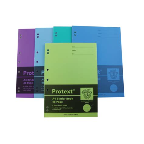 Protext Binder Books Stuck On Stationery