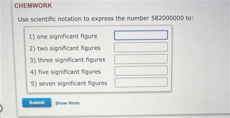Solved Use Scientific Notation To Express The Number Chegg